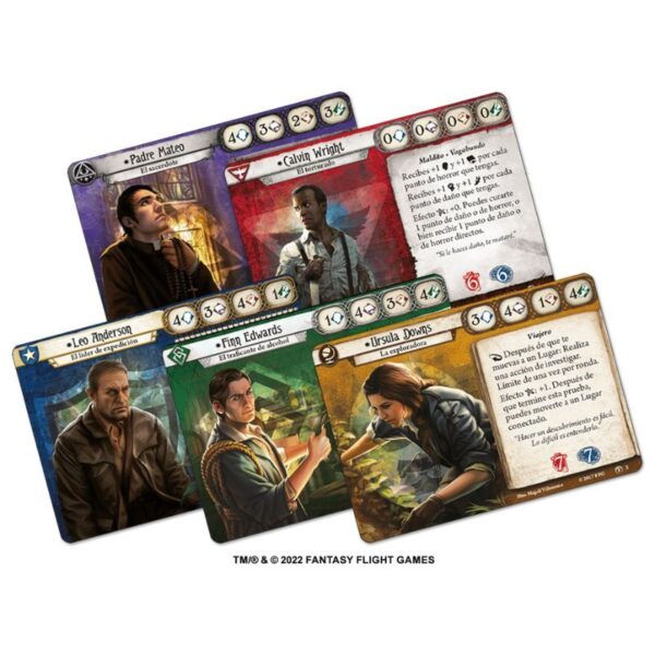 Arkham Horror LCG: La Era Olvidada– Expansión Investigadores - Cartones ...