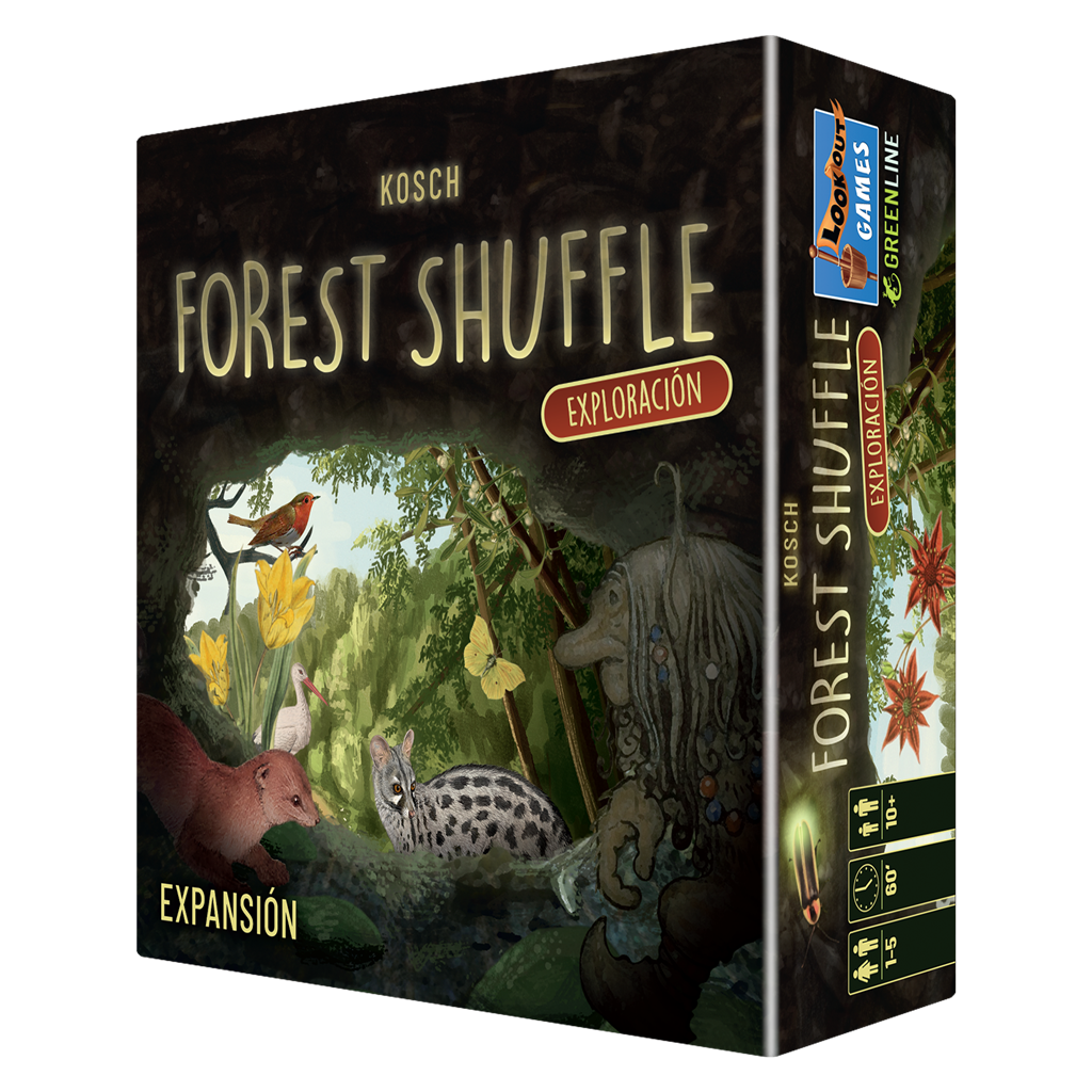 Forest Shuffle Exploración — expansión - Cartones Pesados