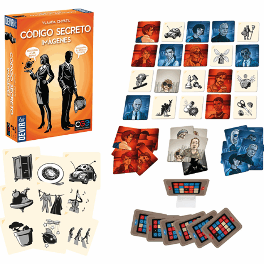 Codigo secreto: Imágenes - Cartones Pesados